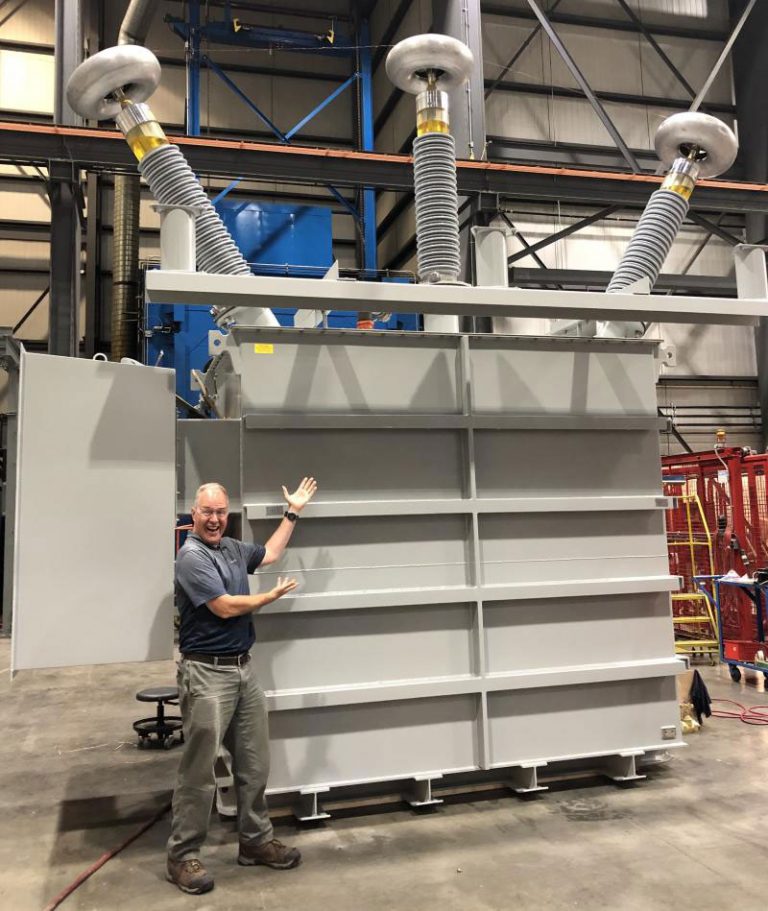 New 132 kV Power Transformer